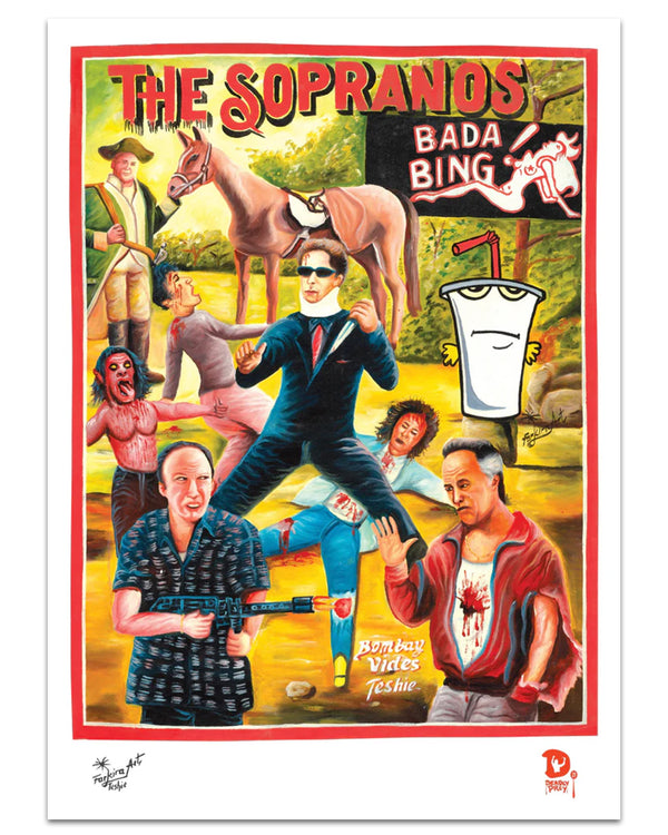 Deadly Prey - "The Sopranos - Master Shake Edition (Farkira)" print ...