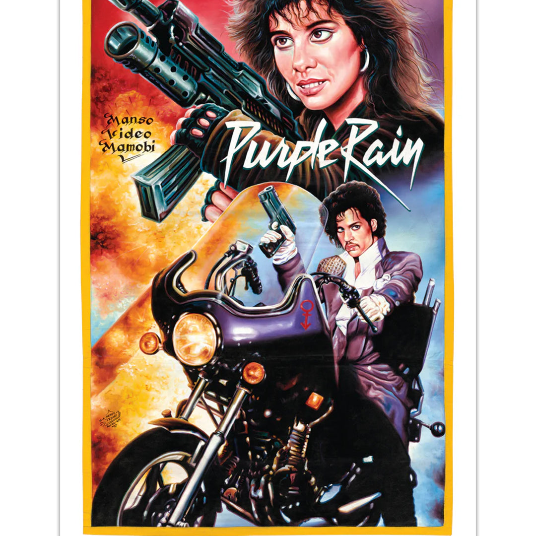 Deadly Prey - "Purple Rain (Heavy J)" print – Spoke Art