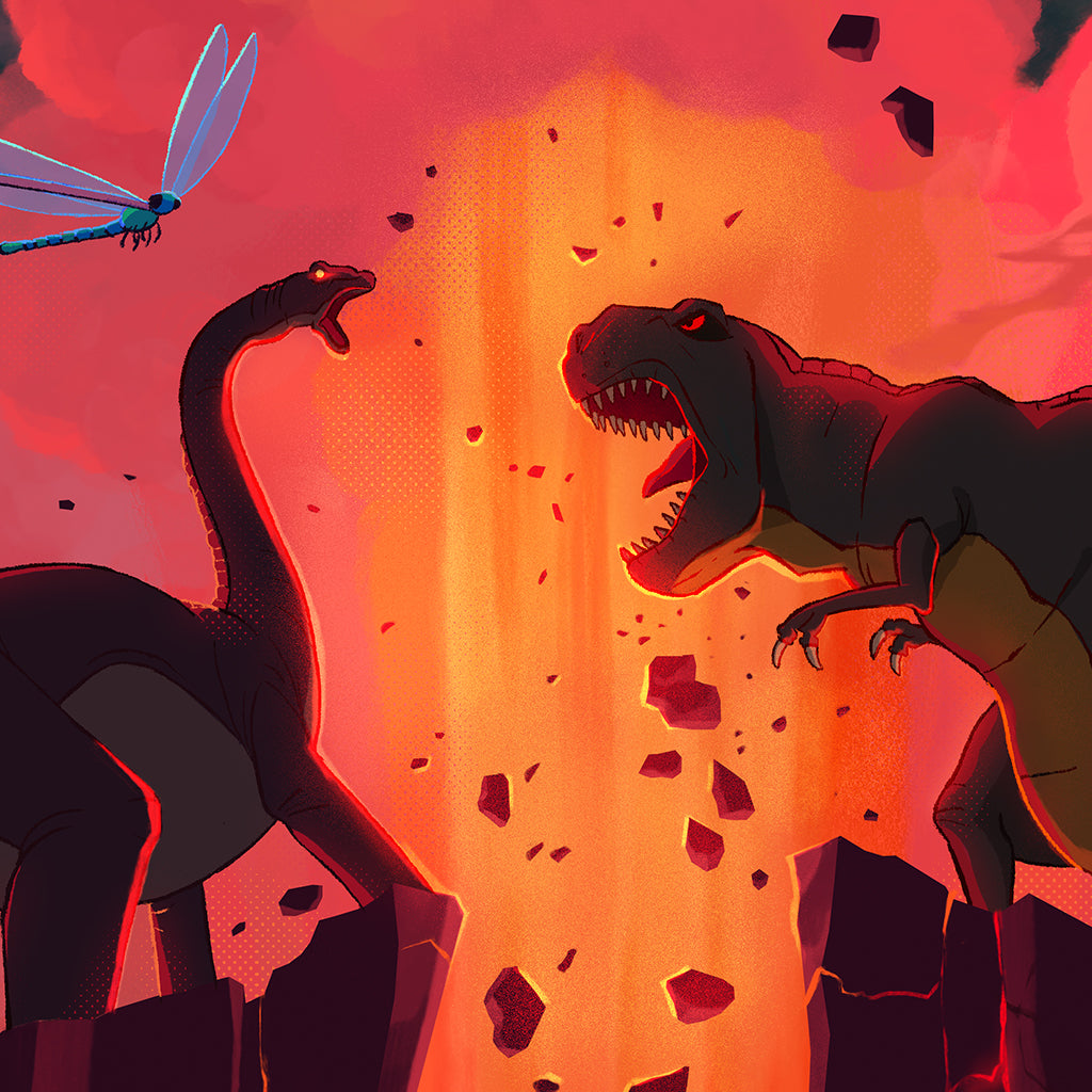 Izzy Burton - "The Land Before Time (1998)" print – Spoke Art