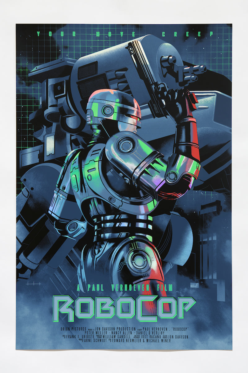 Jonathan Bartlett - "Robocop" print – Spoke Art