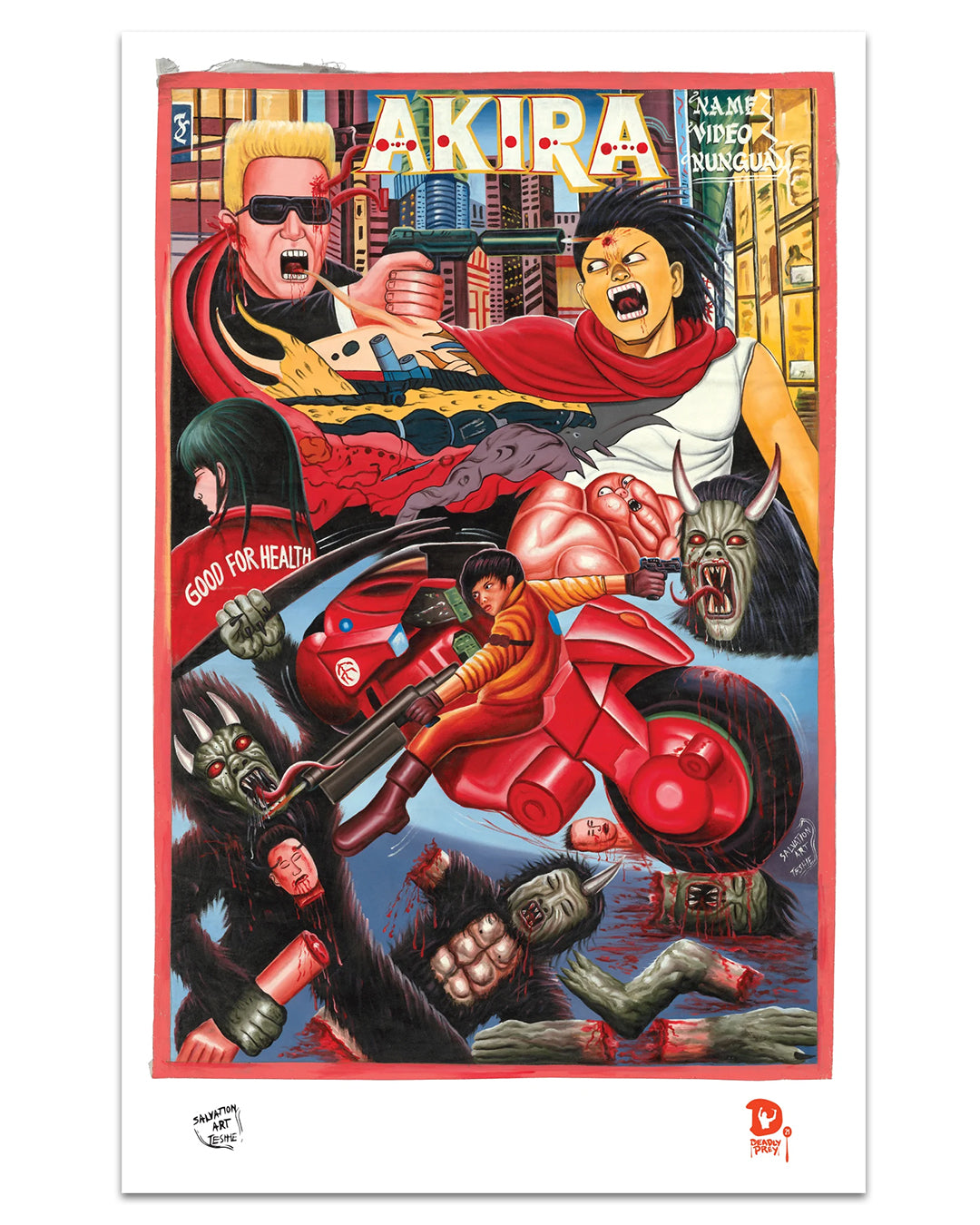 Deadly Prey - "Akira (Salvation)" print – Spoke Art