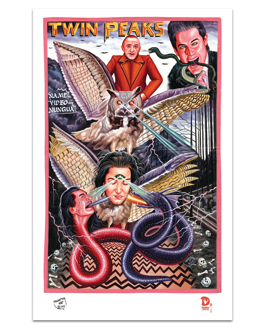 Deadly Prey - "Twin Peaks (Salvation)" print – Spoke Art