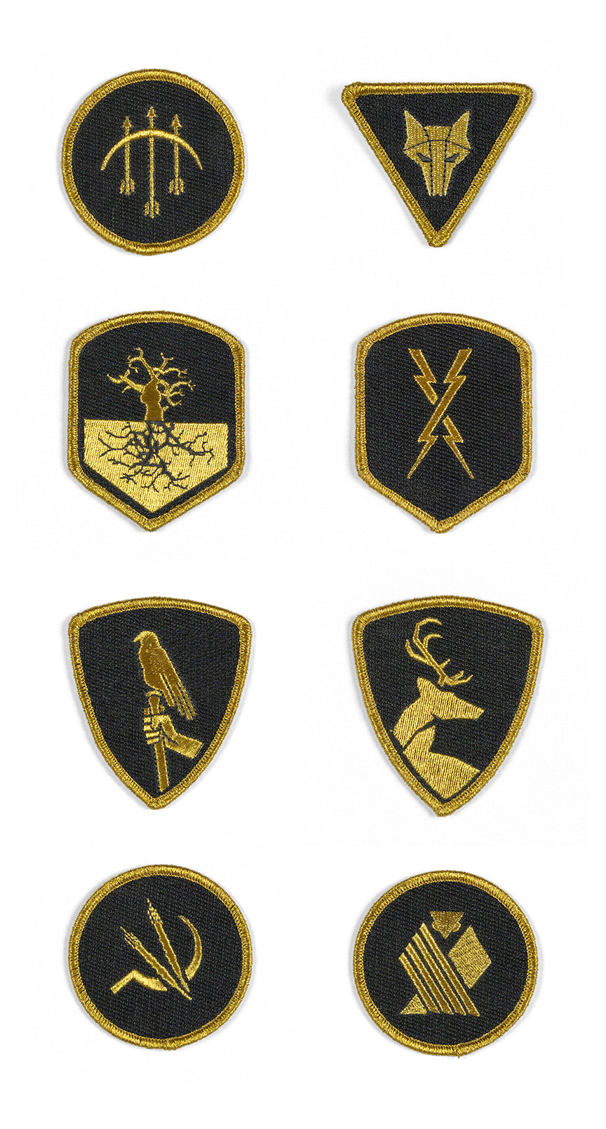 Lit Escalates - "Red Rising" patches – Spoke Art