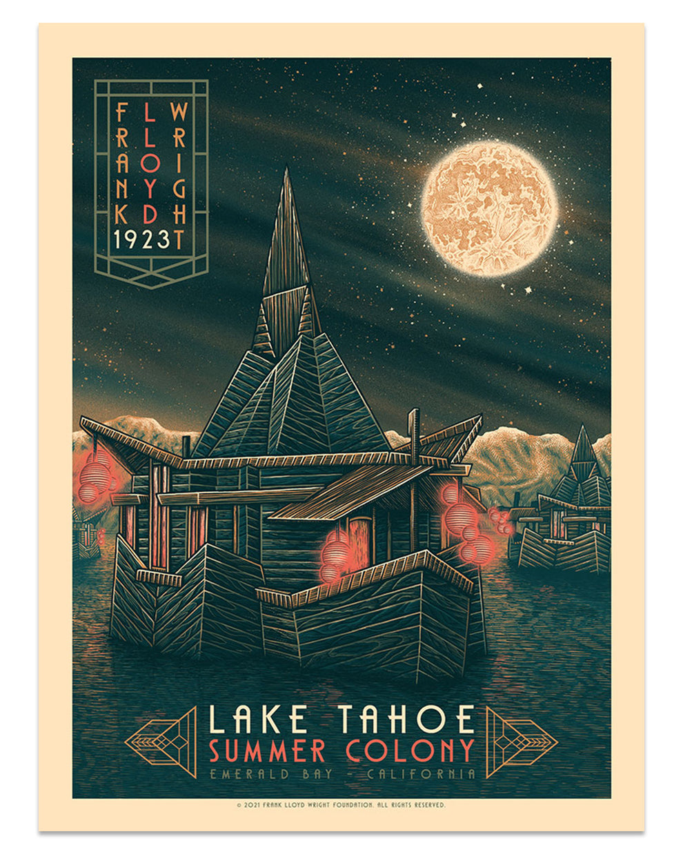 Luke Martin - "Lake Tahoe Summer Colony" – Spoke Art