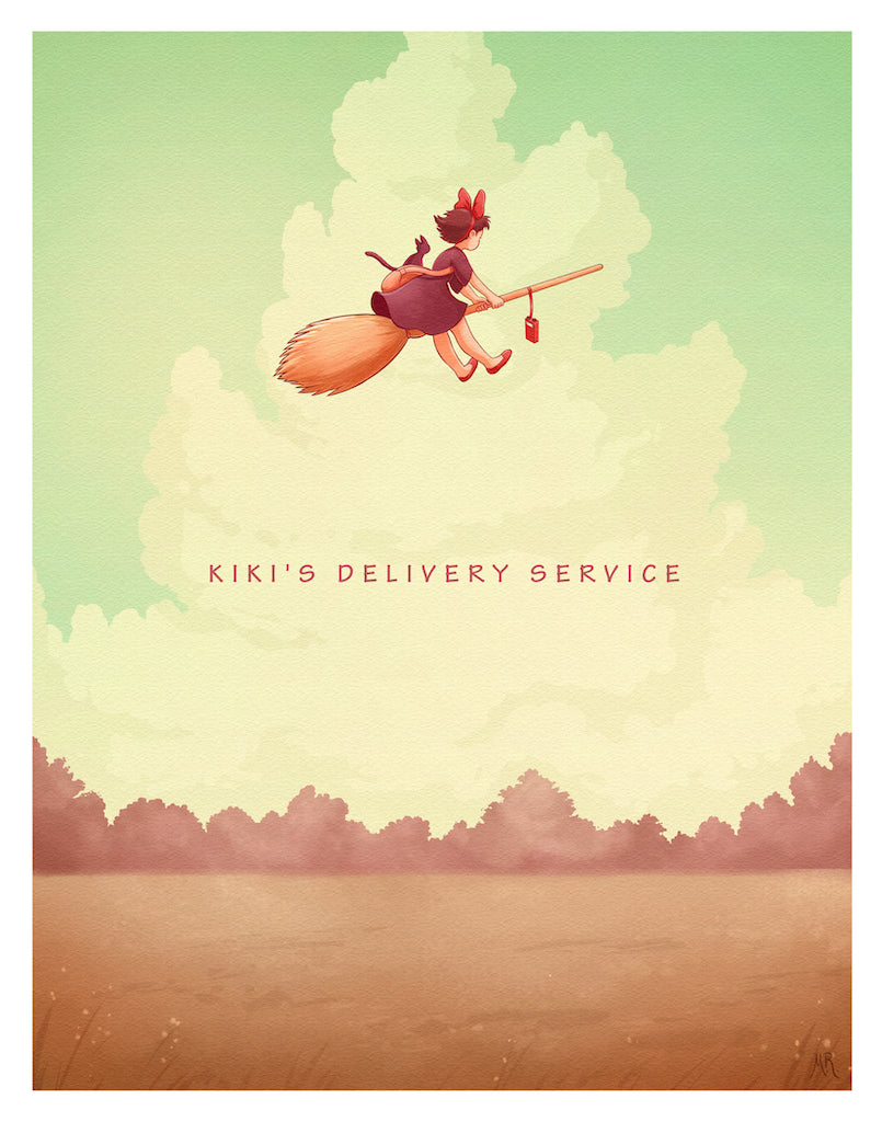 Kikis Delivery Service Movie Poster