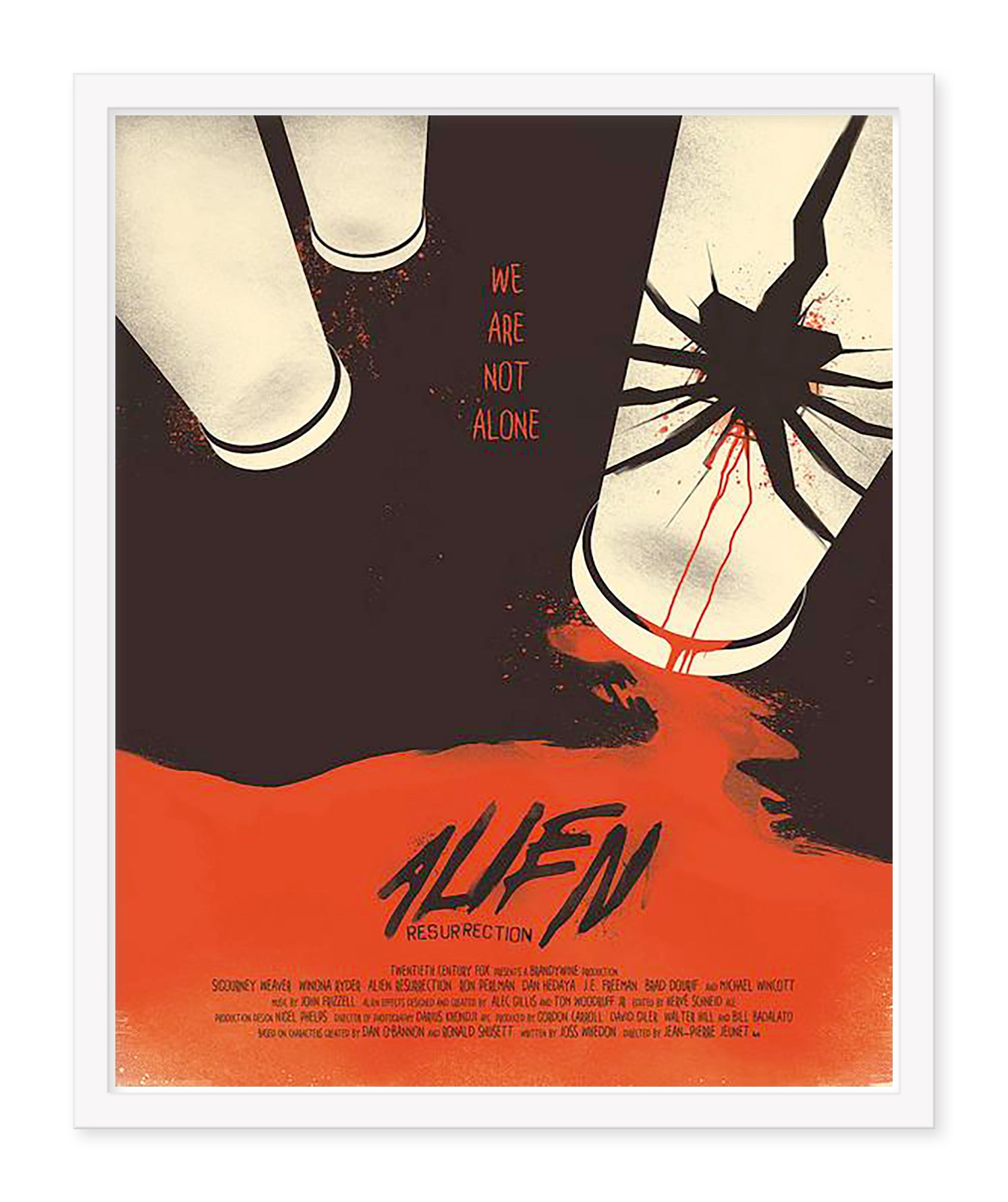 alien resurrection poster