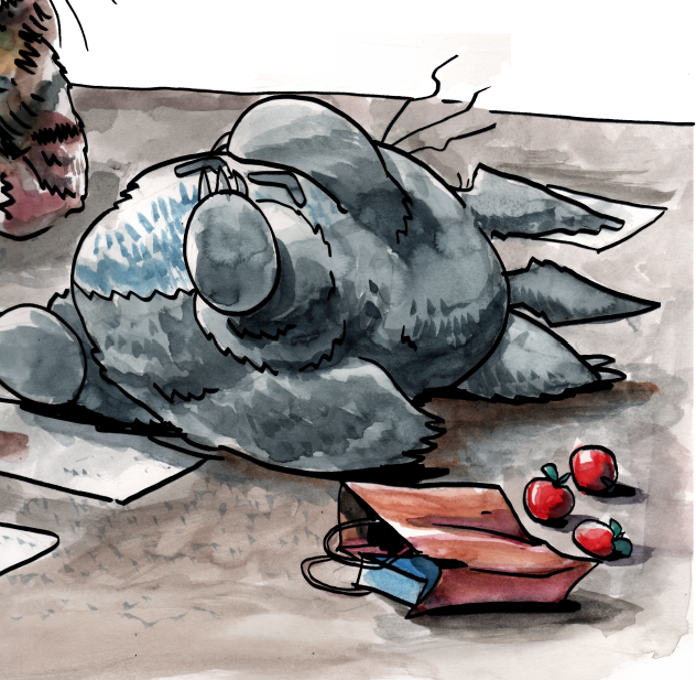 Tim Doyle - "Bad Job Bub!" - a Lil Bub x Totoro inspired art print ...