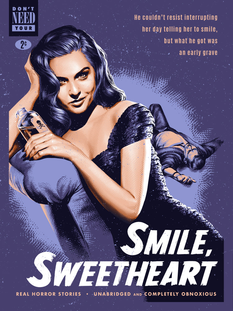 Tracie Ching - "Smile, Sweetheart" Print – Spoke Art