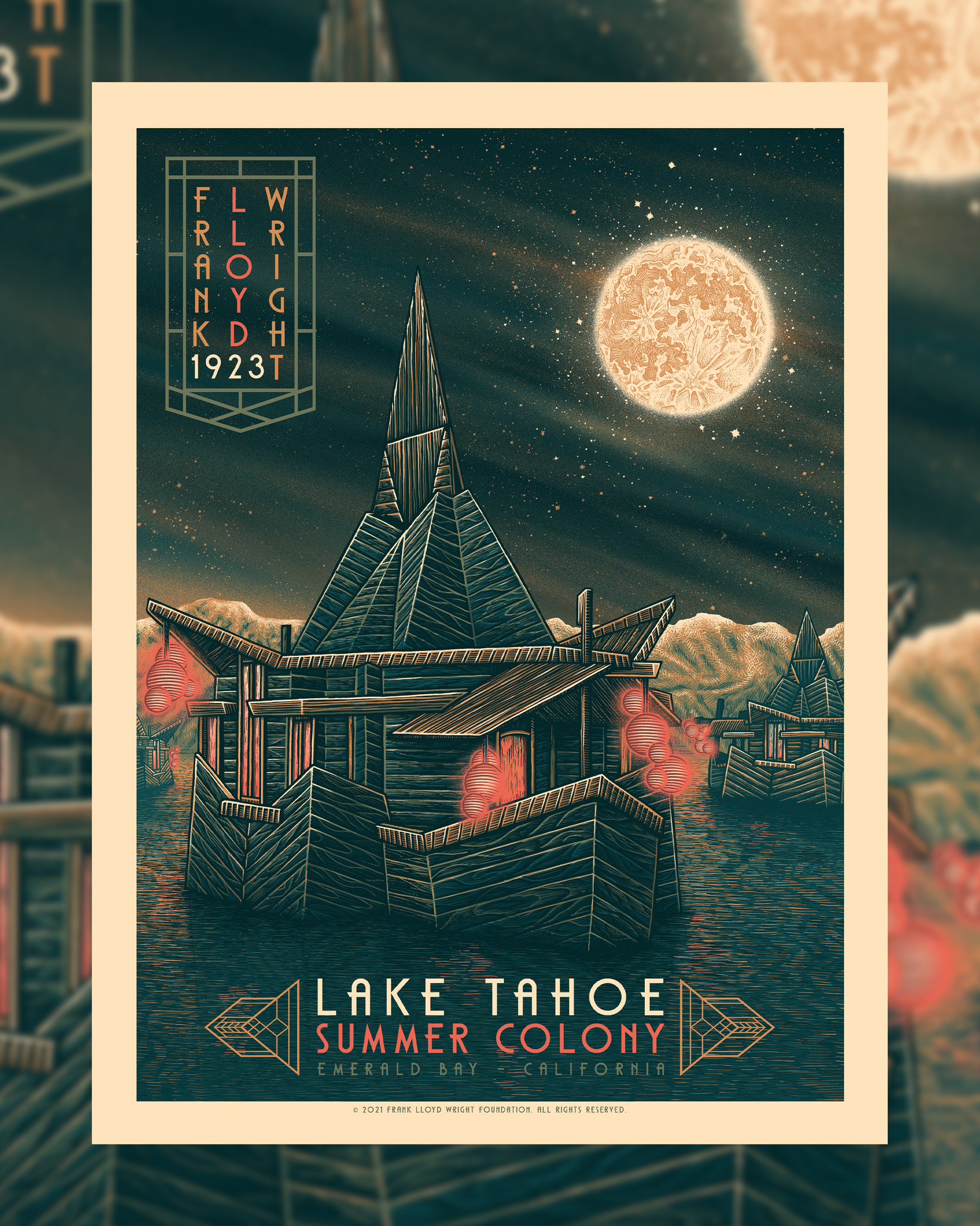 Luke Martin - "Lake Tahoe Summer Colony" – Spoke Art